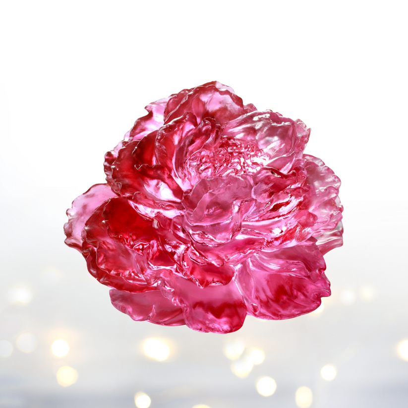 Crystal Flower, Peony, Prosperous Heart, Prosperous World – LIULI ...