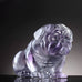 Crystal Dog Zodiac Figurine, Playful Pug | LIULI Crystal Art