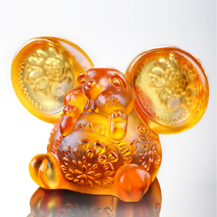 Crystal Animal, Mice, Mouse, Zodiac-Year of the Rat, Come Fortune ...