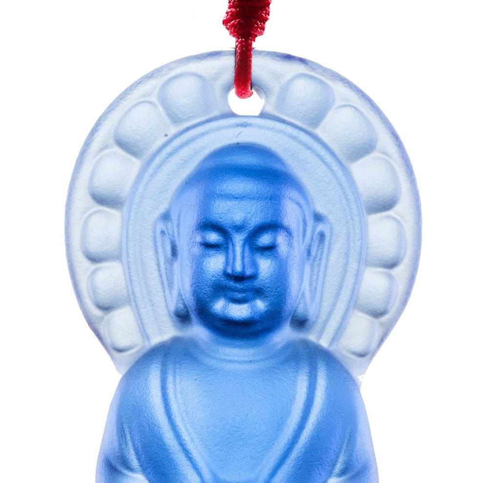 Crystal Pendant, Necklace, Medicine Buddha, Luminosity at Hand – LIULI ...