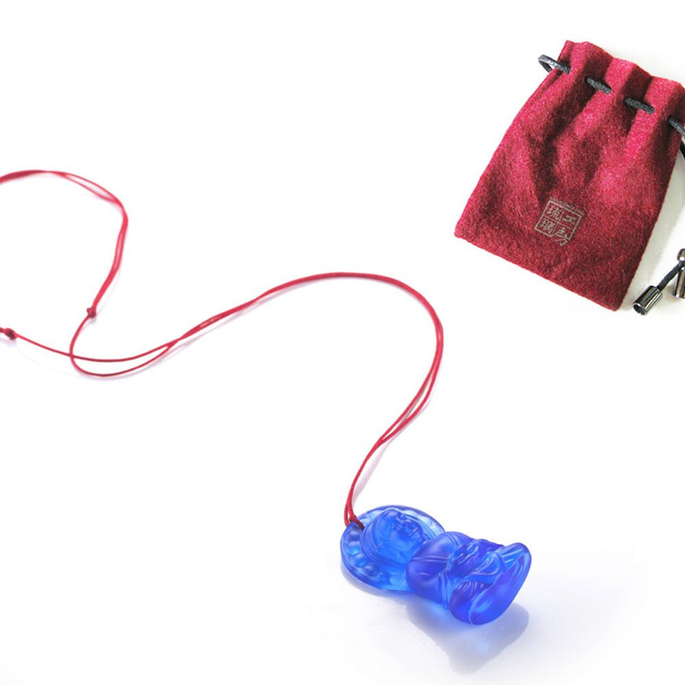 Crystal Pendant, Necklace, Medicine Buddha, Luminosity at Hand – LIULI ...