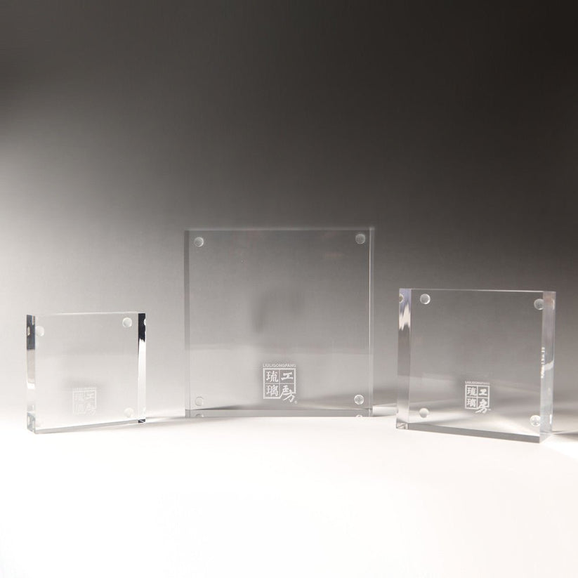 K9 Crystal Display Base with Logo Engraving (varies sizes) – LIULI ...