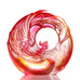 LIULI Crystal Art, Mythical Creature, Phoenix,Vermillion Bird - Illumi